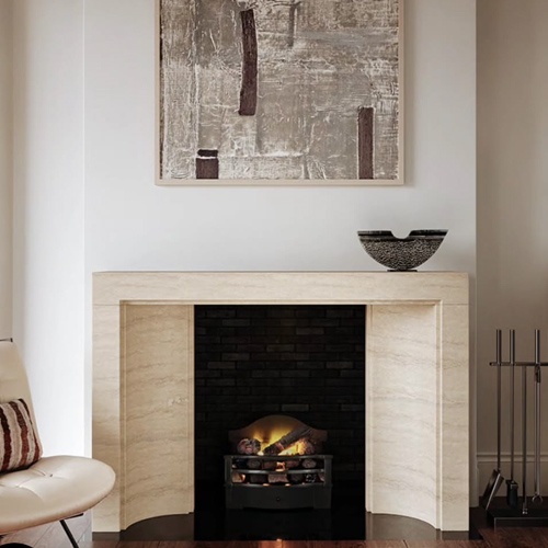 Marble Fireplace Mantel Supplier USA | Custom Carving | No MOQ | Los ...