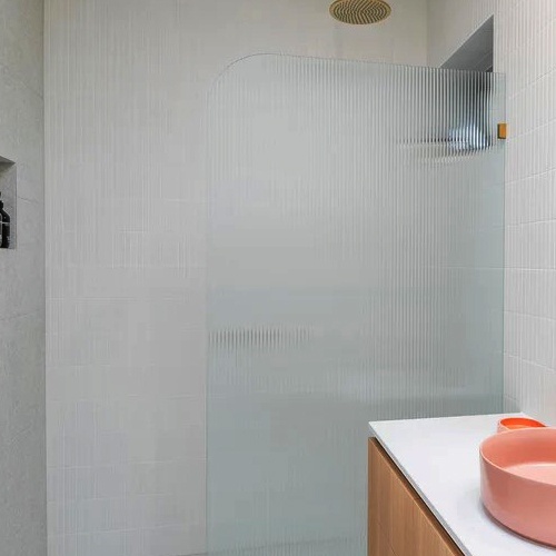 Left or right shower screen by toughened safety glass meeting Australia ...