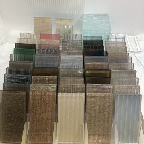 Laminated glass with fabric interlayer free sample avaiable as per ...