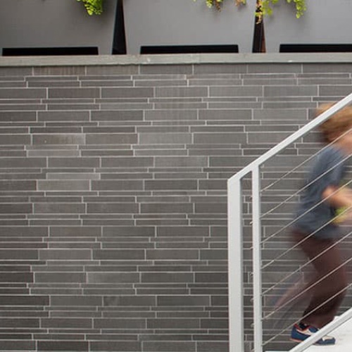 LINEAR EXTERIOR WALL CLADDING BY BASALT AND LAVA STONE FOR RESIDENTIAL ...