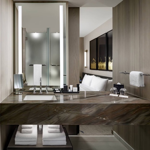 Marble Bath Vanities for JW Marriott