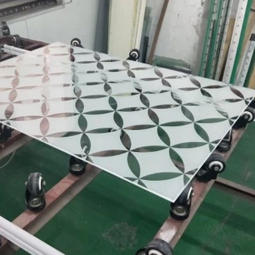 Solar control opaque or translucent silkscreen ceramic frit printed glass