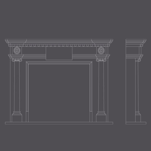 Somerset Fireplace Mantel Design