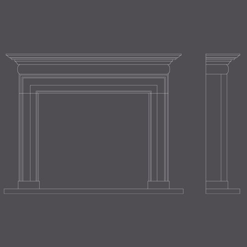 WREN Fireplace Mantel Design