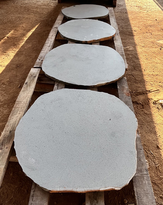LAVA STONE BASALT PAVER AND FLAGSTONE FOR GARDEN AND PATIO WALKWAYS