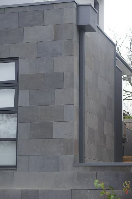 BASALT BLUESTONE BUILDING FACADE PROJECT WALL CLADDING WALL PANEL AND ...